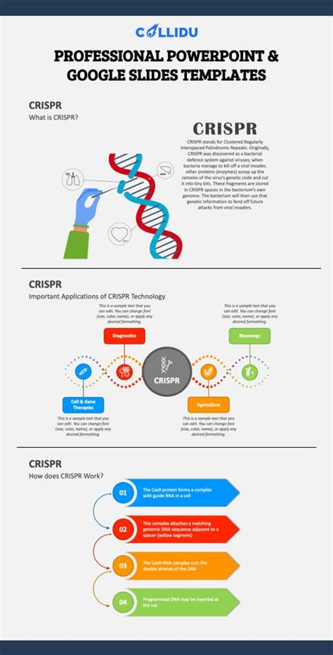 Crispr Powerpoint Template Powerpoint Genetic Information
