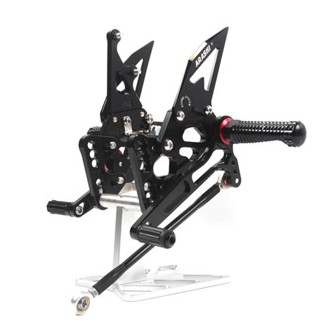 Arashiversion 20 Adjustable Rearsets For Suzuki Gsxr 1000 2005 2006