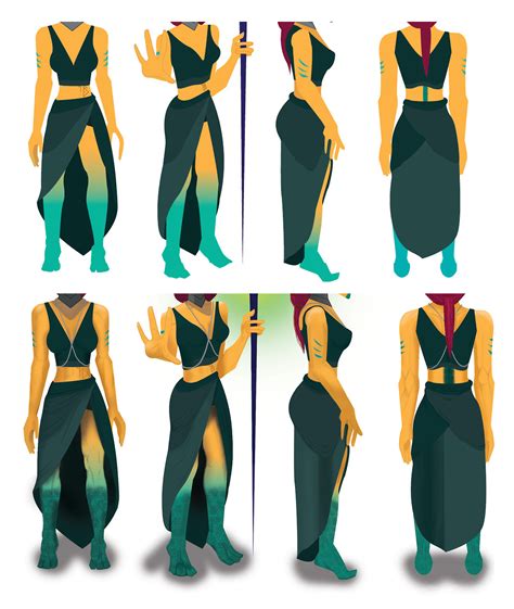 R A Z Nilua A Work Following Character Design And