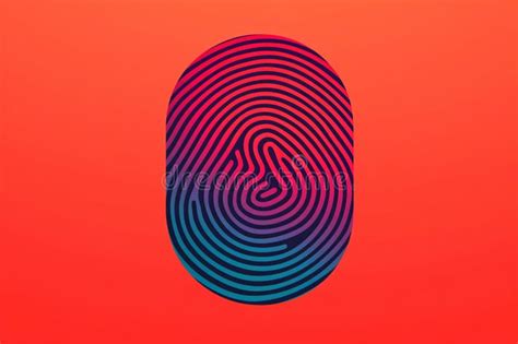 Fingerprint Identity Verification Protection Of Personal Data Stock