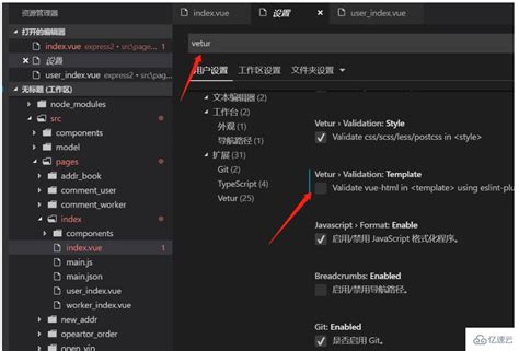 Vscodevue红线报错的解决方法 软件技术 亿速云