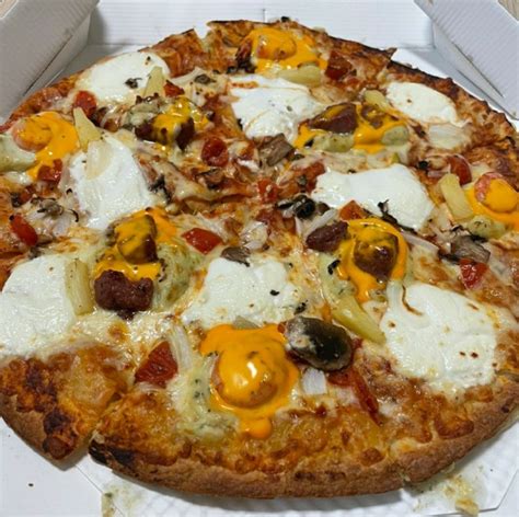 도미노피자신제품 치즈 크레이프 샌드 피자 네이버 블로그