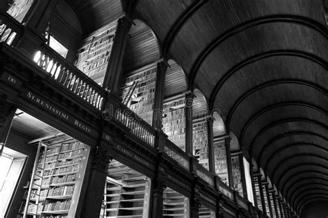 The Library Of Trinity College Dublin Editorial Stock Image Image Of