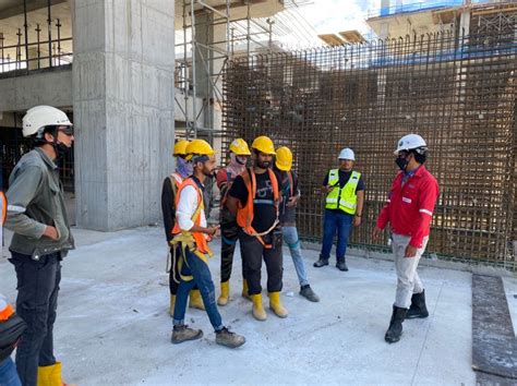 Ameer Arif On Linkedin On Job Training And Drop Test For Edge Protection