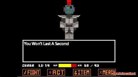 Undertale Data Pack 1minecraft