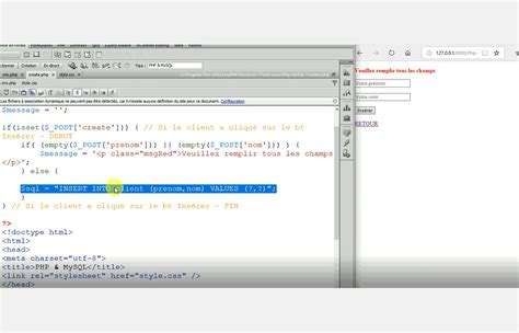 Tuto 1 Php Et Mysql Le Crud Sur