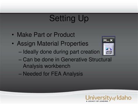 Ppt Fea Powerpoint Presentation Free Download Id6639915