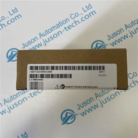 Siemens Analog Output Module 6es7332 5hf00 0ab0 Simatic S7 300 Analog Output Sm 332 Isolated