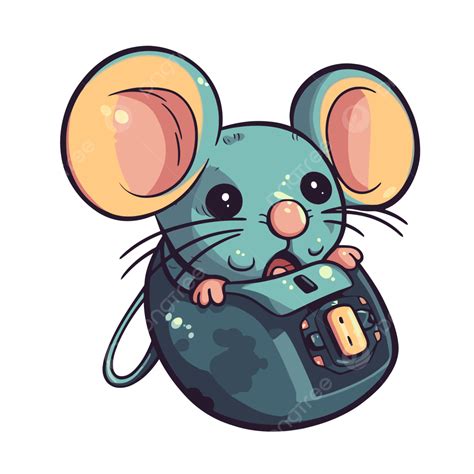 컴퓨터 마우스 벡터 스티커 클립 아트 캐릭터 마우스 Tumblr 테마 만화 상표 클립 아트 Png 일러스트 및 벡터 에 대한 무료 다운로드 Pngtree