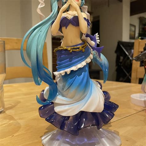 Hatsune Miku Mermaid Figure No Original Box Model Depop