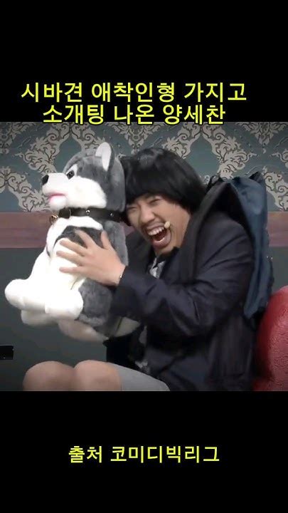 시바견 애착인형 가지고 소개팅 나온 양세찬 Youtube