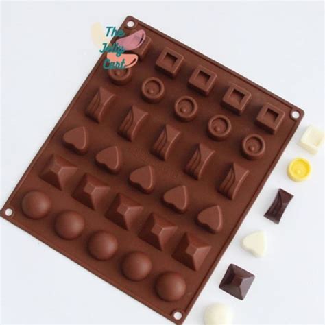 Assorted Mini Chocolate Molder Diy Sweet Candy Molding Baking Tools Tjc