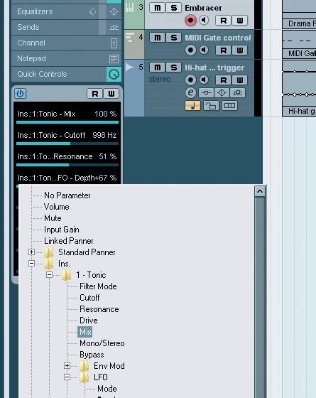 Dance Music Filter Effects With Cubase