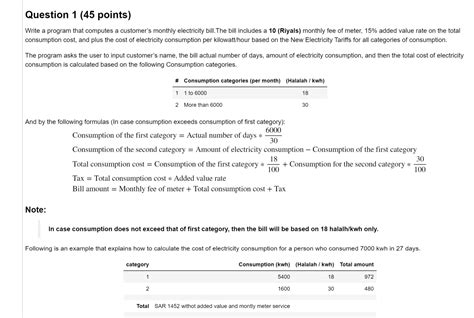 solved question 1 45 ﻿points write a program that computes