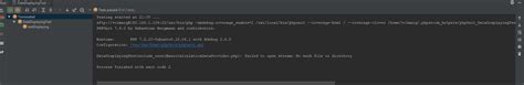 Configuring Phpstorm And Xml For Phpunit 7 Remote Coverage Stack