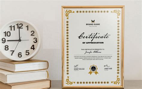 Certificates Template Layout 376857 Templatemonster