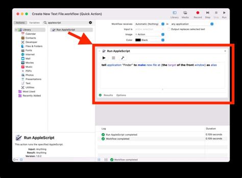 how to create a text file in a folder on mac