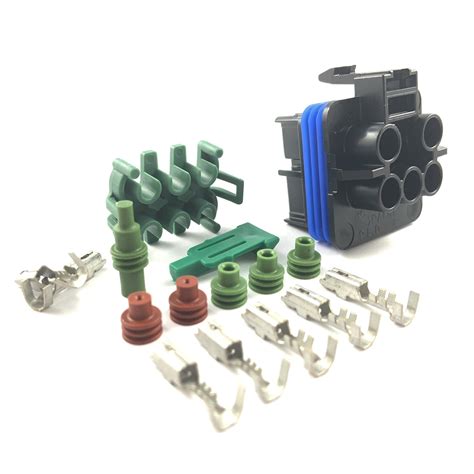 Aptiv Delphi 35a Sealed Relay Connector Kit 5 Way Carrot Top Tuning