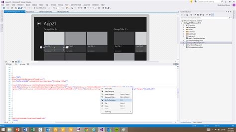 Windows To Windows Preview Starting With The XAML Templates Windows Developer Blog