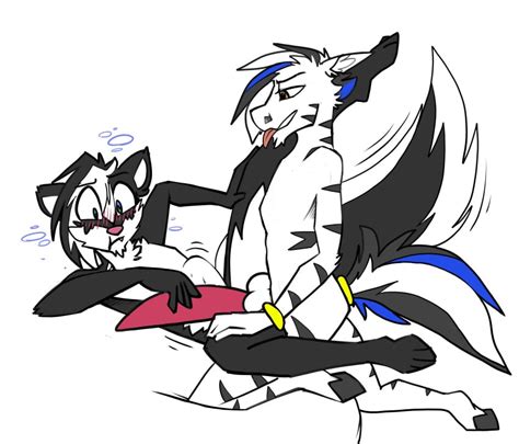 Rule 34 Absurd Res Anal Anal Sex Anthro Big Penis Blue Hair Bulge Duo