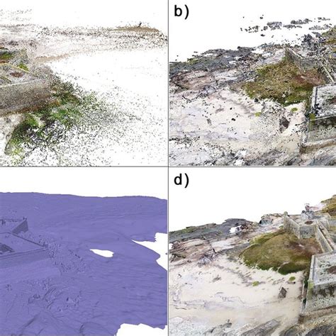Modeling Steps From Aerial Photographs Processed In Agisoft Metashape