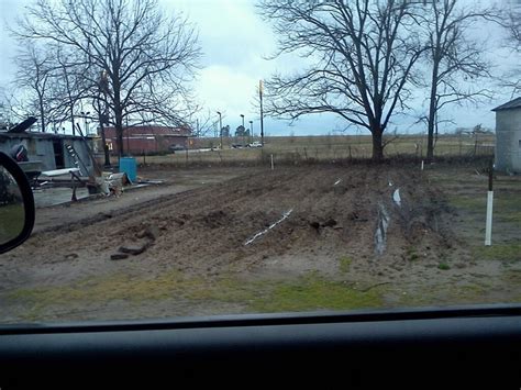 Ground Worked Up With A Chisel Plow So Tilling Would Be Easier