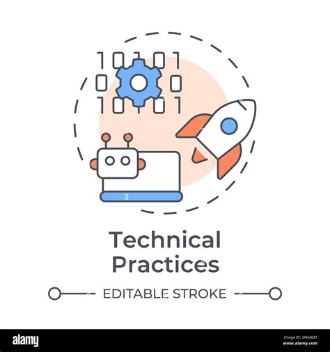 Technical Practices Multi Color Concept Icon Stock Vector Image And Art