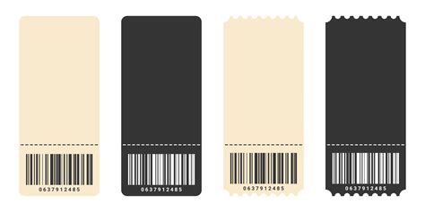 Ticket Barcode Png