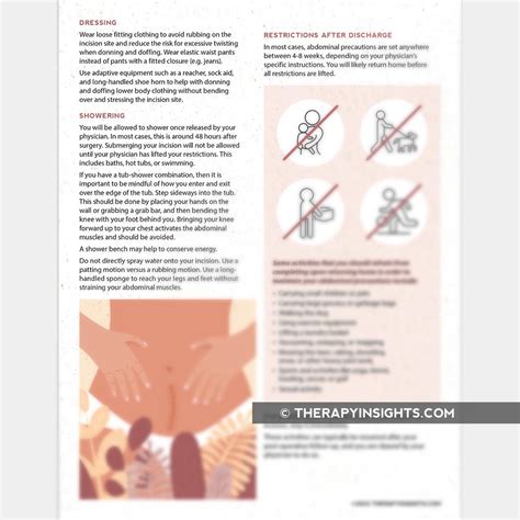 Performing Adls With Abdominal Precautions Adult And Pediatric