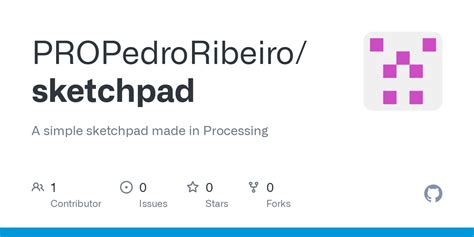 Github Propedroribeirosketchpad A Simple Sketchpad Made In Processing