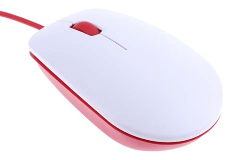 Sc0165 Raspberry Pi Raspberry Pi Red White Raspberry Pi Mouse 185