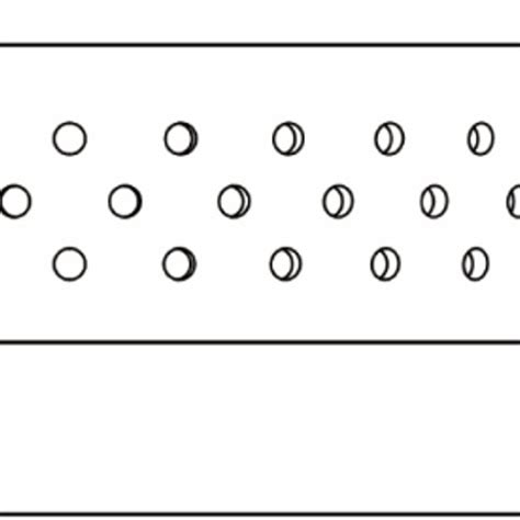 piston design a cylindrical pit array and b cylindrical pit