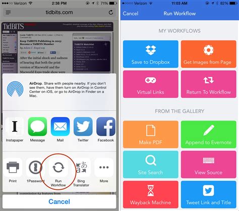 Workflow Is The Next Step For Ios Automation Tidbits