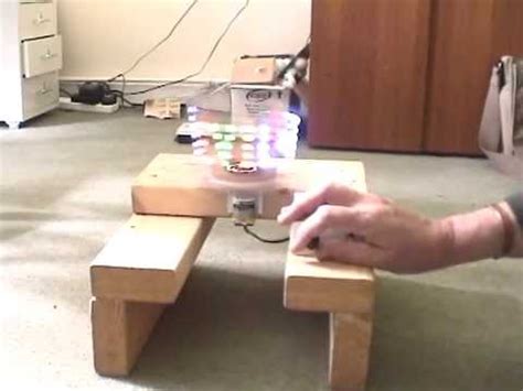 Adruino Persistence Of Vision Display Motor Driven Showcase Arduino Forum