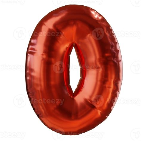 Número 0 0 Conformado Globos Png 31101534 Png