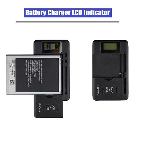 새로운 범용 모바일 배터리 충전기 Eu 미국 플러그 Lcd 표시기 화면 충전 Usb 포트 어댑터 휴대 전화 충전기충전기
