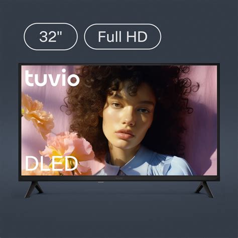 Tuvio Телевизор DLED Frameless на платформе YaOS, TD32FFBSV1 32" Full ...