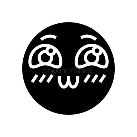 Cute Kawaii Glyph Icon Vector Illustration Stock Vector Illustration Of Gamer Girl 317439514