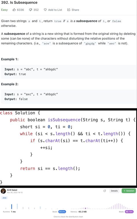 kirill saied on linkedin algorithms datastructures leetcode