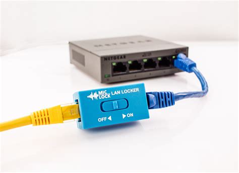 Lan Lockers Lan Smart Cable Lock Mic Lock