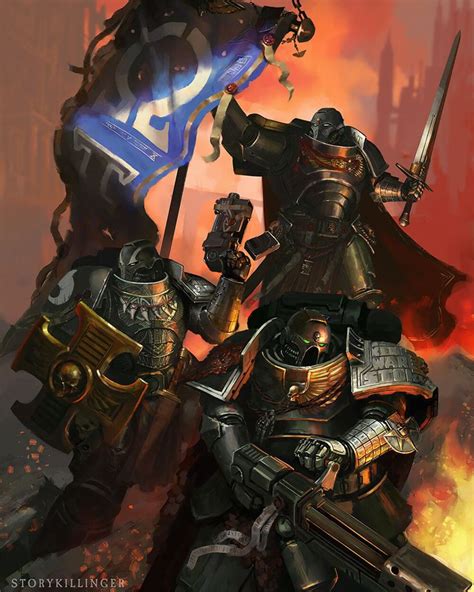 Deathwatch Squad By Stefan Ristić Storykillinger 40k Gallery In