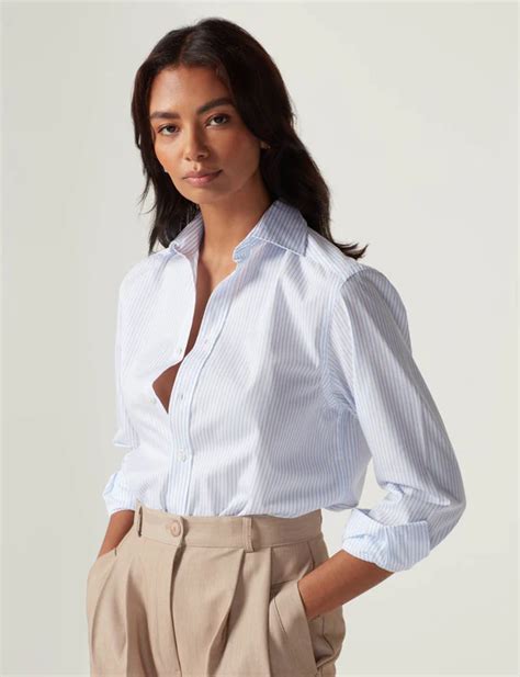 Classics With Nothing Underneath High Fashion Street Style Poplin