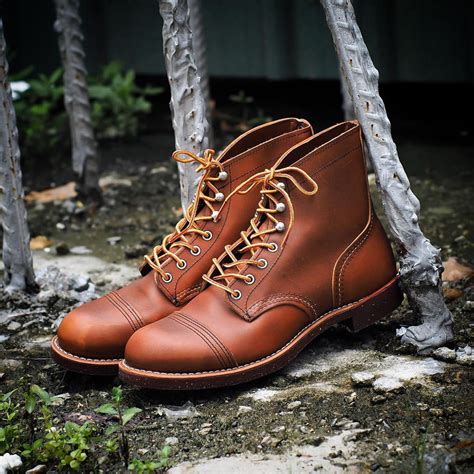 Red Wing Iron Ranger Style No 8085 6 Boot Copper Rough And Tough