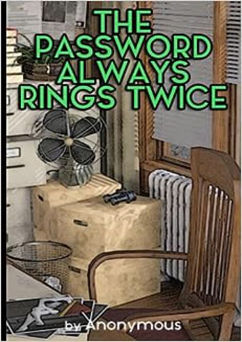 Shonda Reading The Password Always Rings Twice Disguised Mystery Detective Film Noir Internet