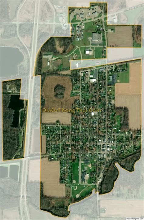 Map Of Tekonsha Village