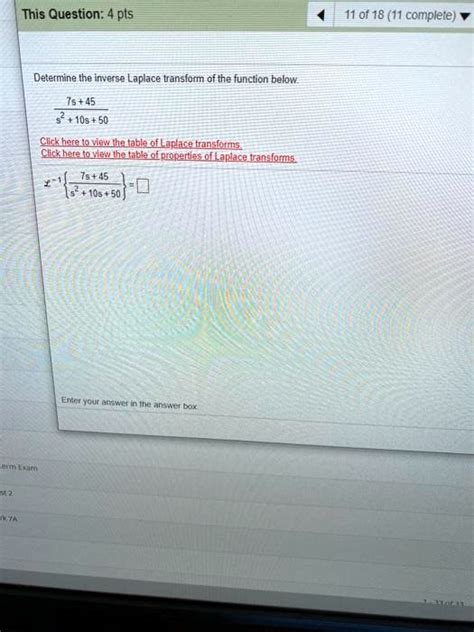 solved this question 4 pts 11 0f 18 11 complete determine the