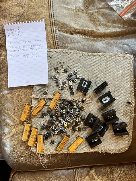 For Sale A Bunch Of Transistors Etc DiyAudio