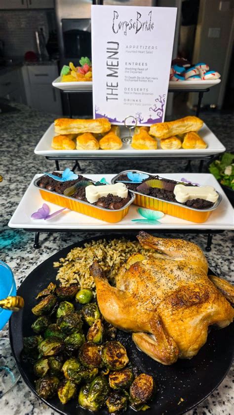 A Corpse Bride Dinner And A Movie Night The Fairytale Foodie Blog