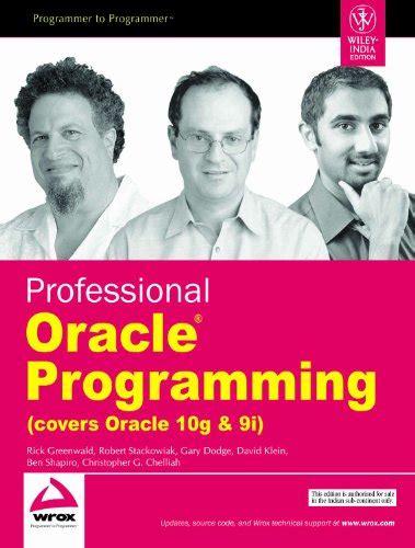 Buy Professional Oracle Programming Covers Oracle 10g Book Online At
