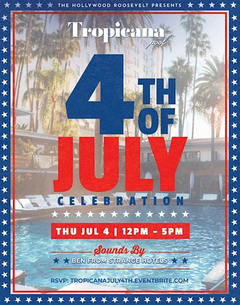 The Hottest Fourth Of July Pool Parties In La